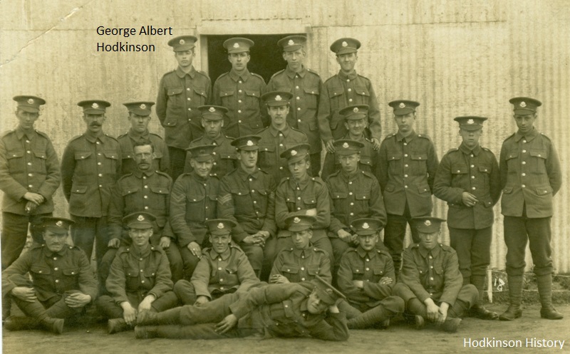 1915-1918: George Albert Hodkinson and army life in England – Hodkinson ...